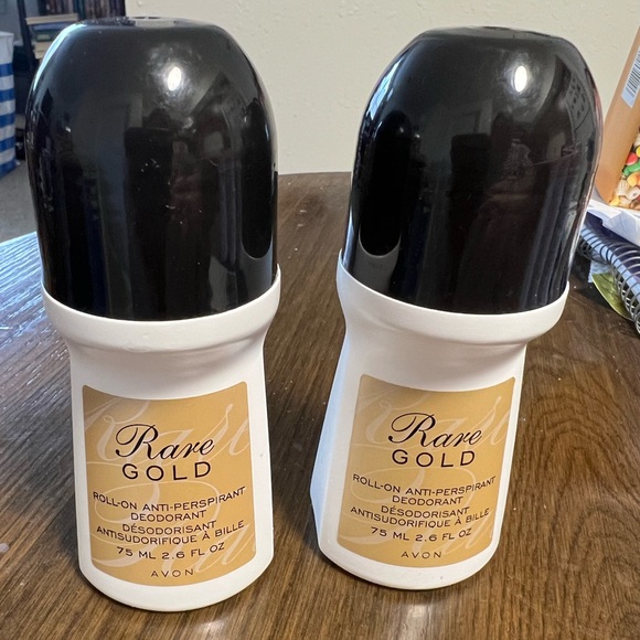 Avon | Accessories | New Set Of 2 Avon Rare Gold Rollon Antiperspirant ...